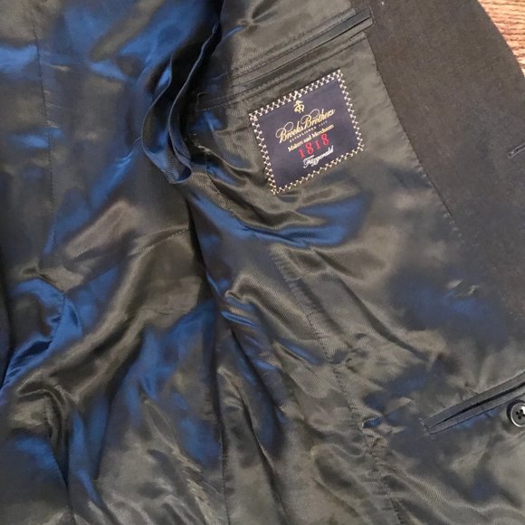 Brooks Brothers | Suits & Blazers | Brooks Brothers Fitzgerald Grey 38r ...